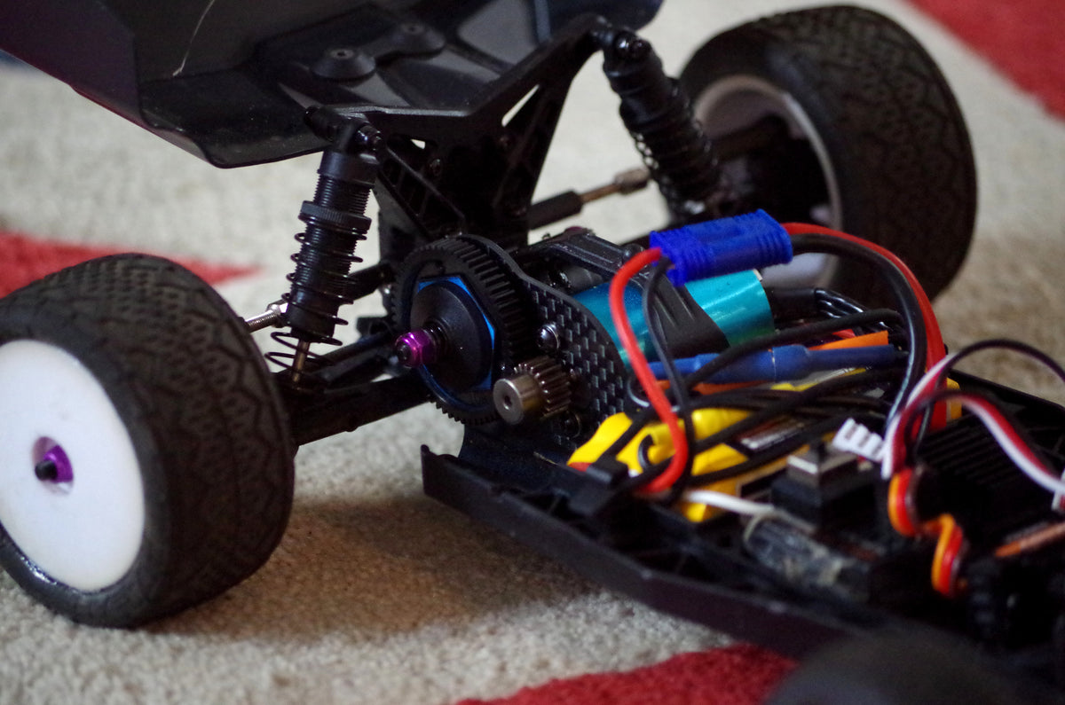 Carbon Fiber Motor Plate - Losi Mini-T 2.0 & Mini-B – Moto Obscura